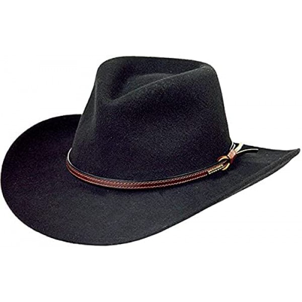Men's Bozeman Outdoor Hat, Black, Medium